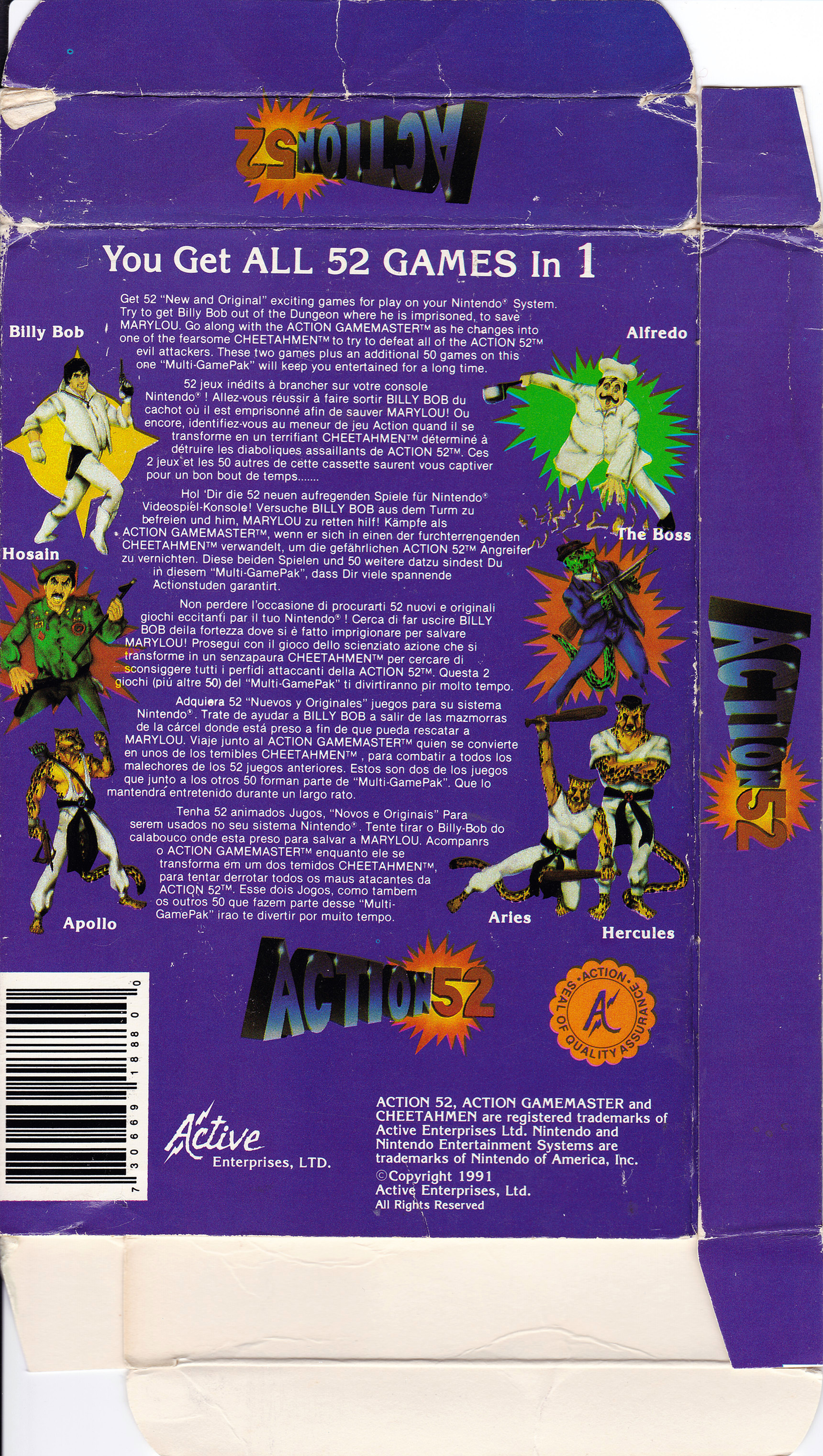Action 52 – Gaming Alexandria