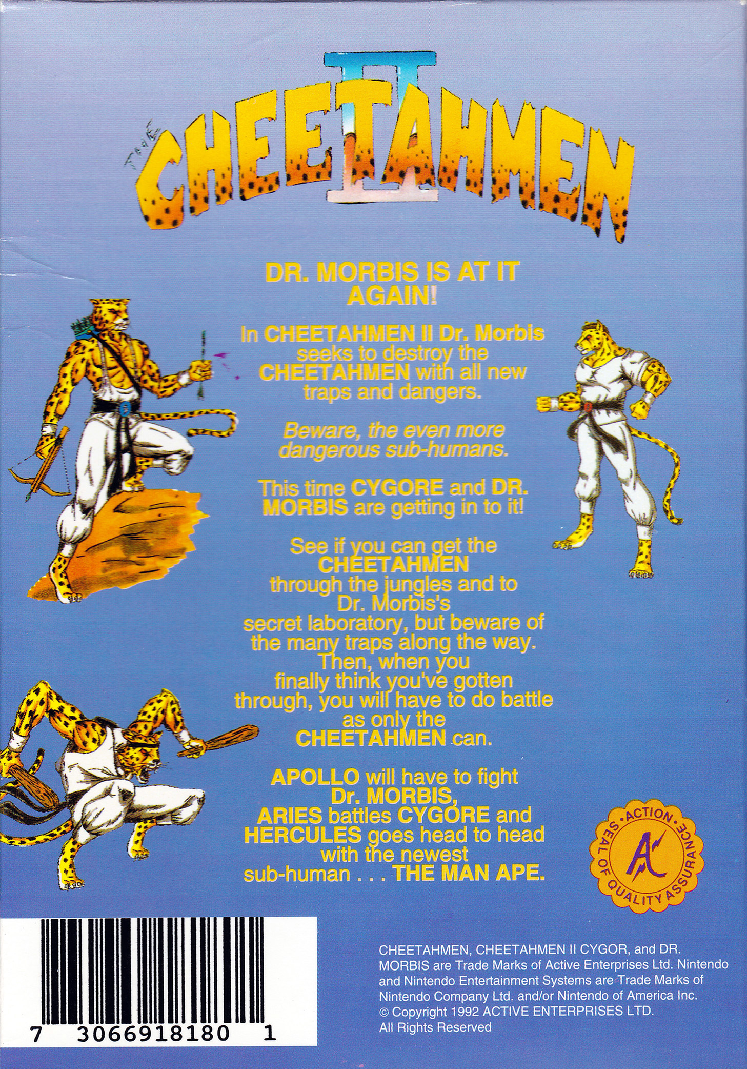 Cheetahmen II – Gaming Alexandria