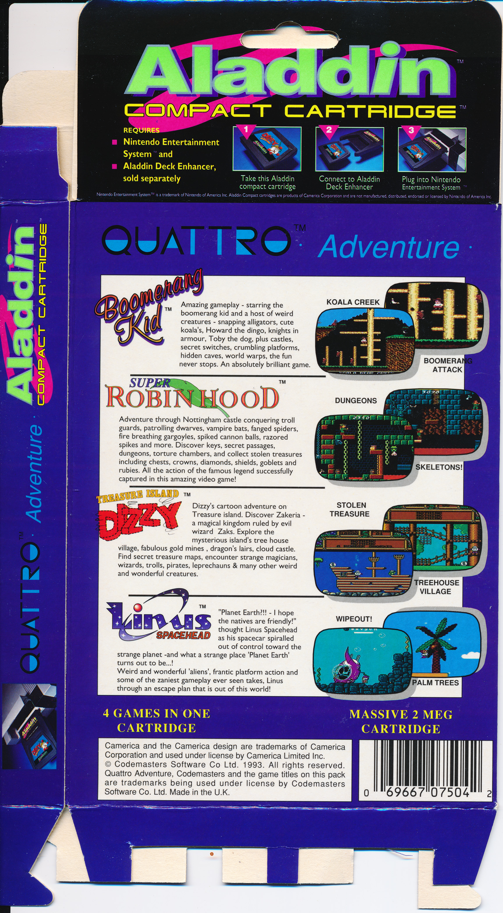 Quattro Adventure (Aladdin Version) – Gaming Alexandria