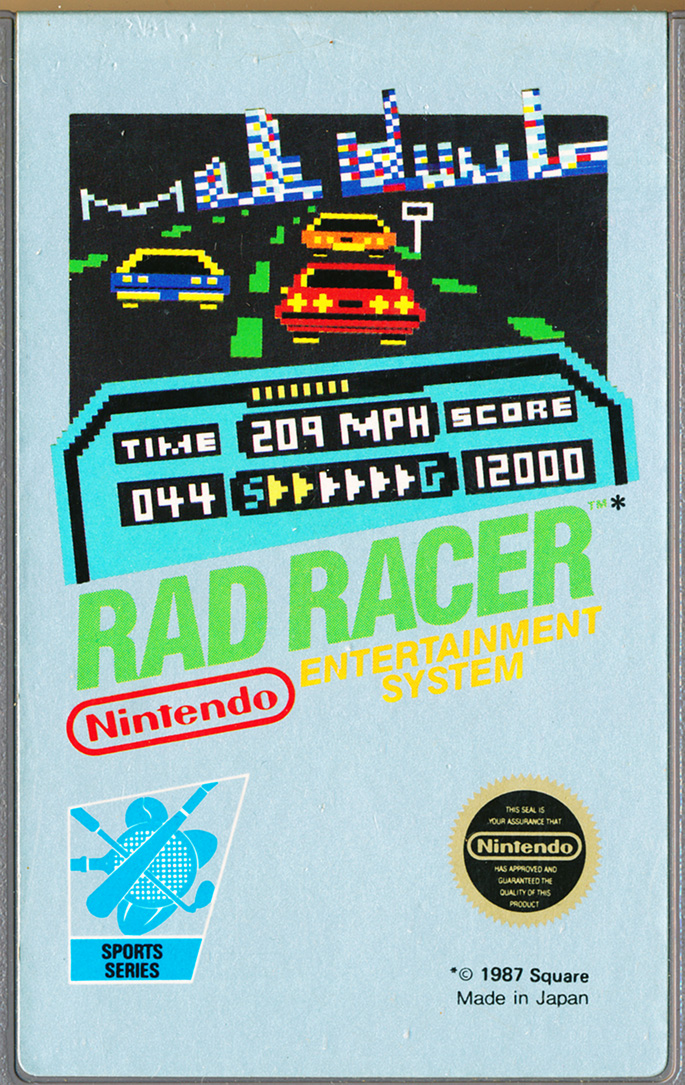 Rad Racer – Gaming Alexandria