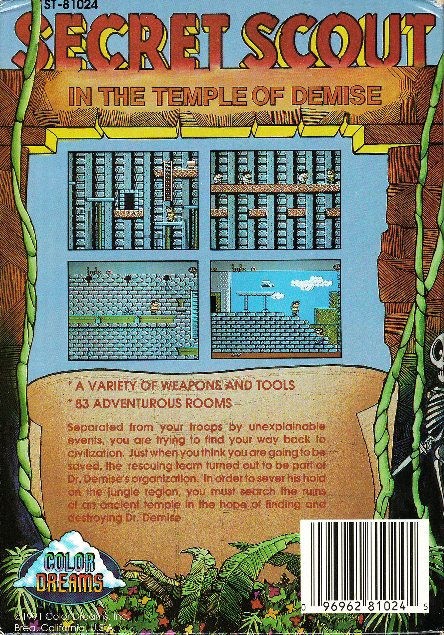 Secret Scout and the Temple of Demise – Gaming Alexandria