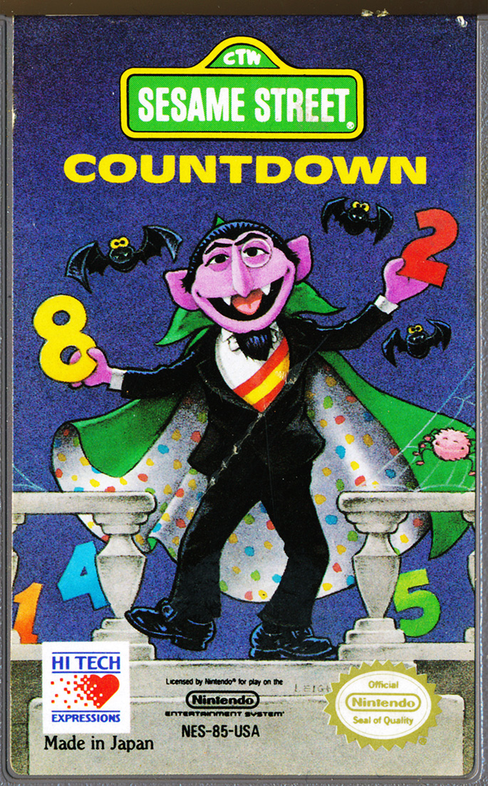 Sesame Street – Countdown – Gaming Alexandria