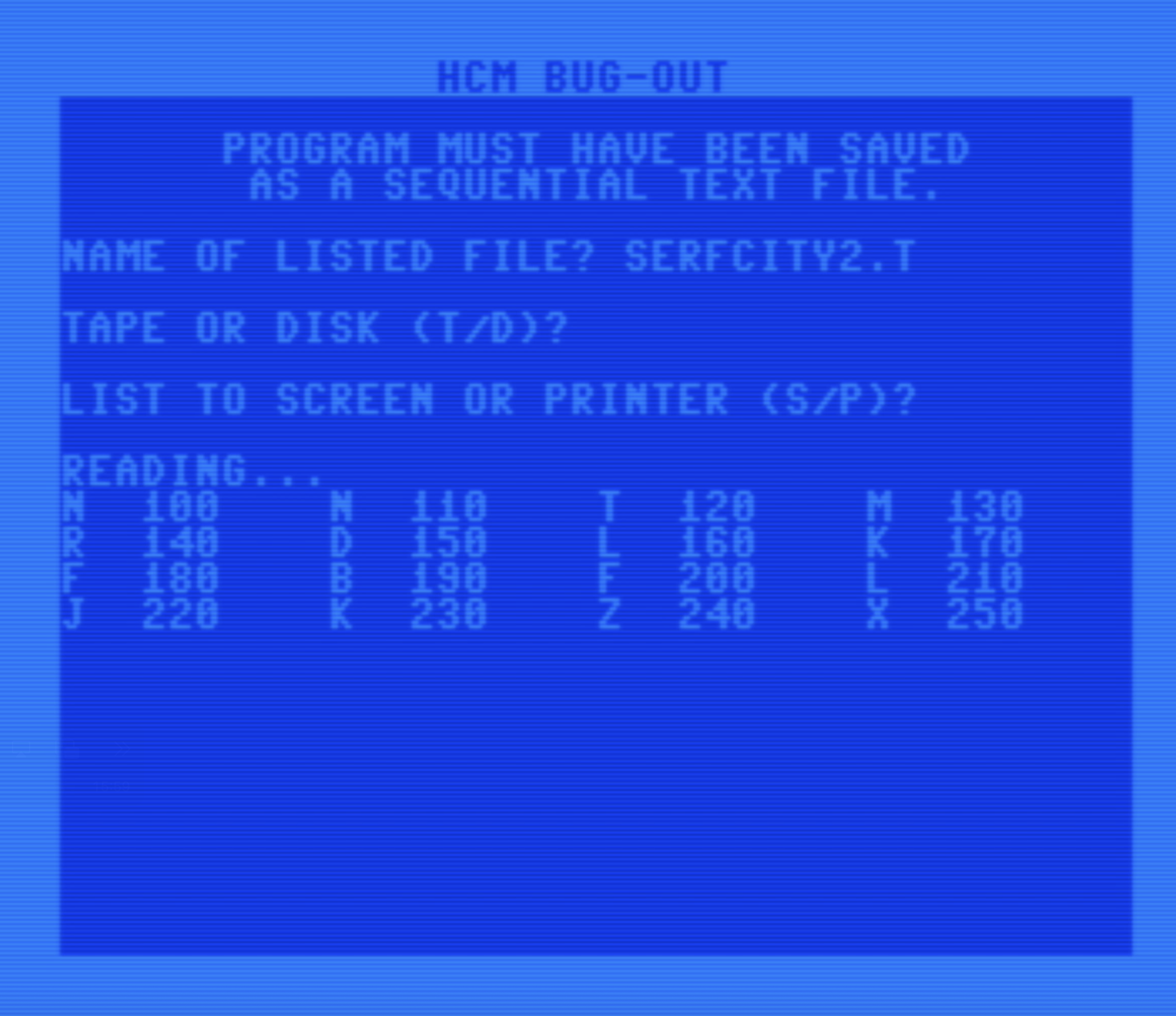 Bug-Out – Gaming Alexandria