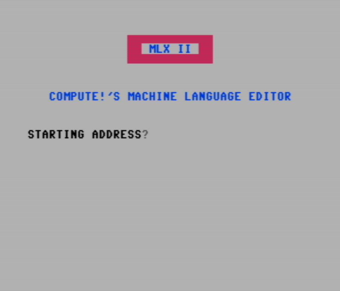 COMPUTE!’s MLX II v1.1 (Ottis R. Cowper) – Gaming Alexandria
