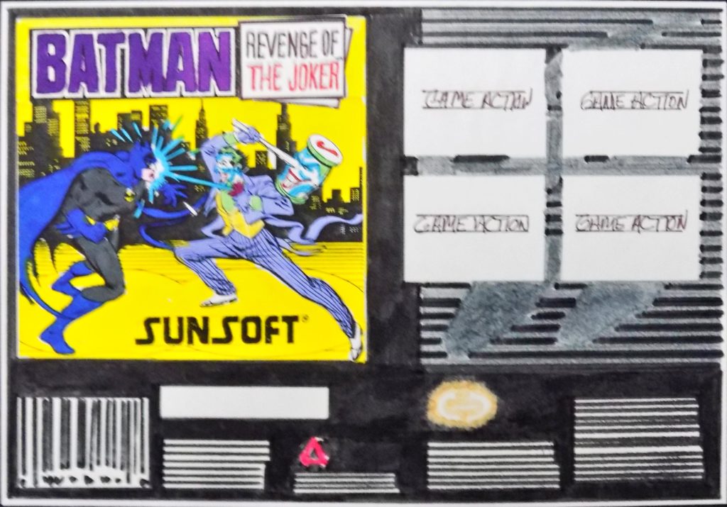 Batman RotJ SNES box back – Gaming Alexandria