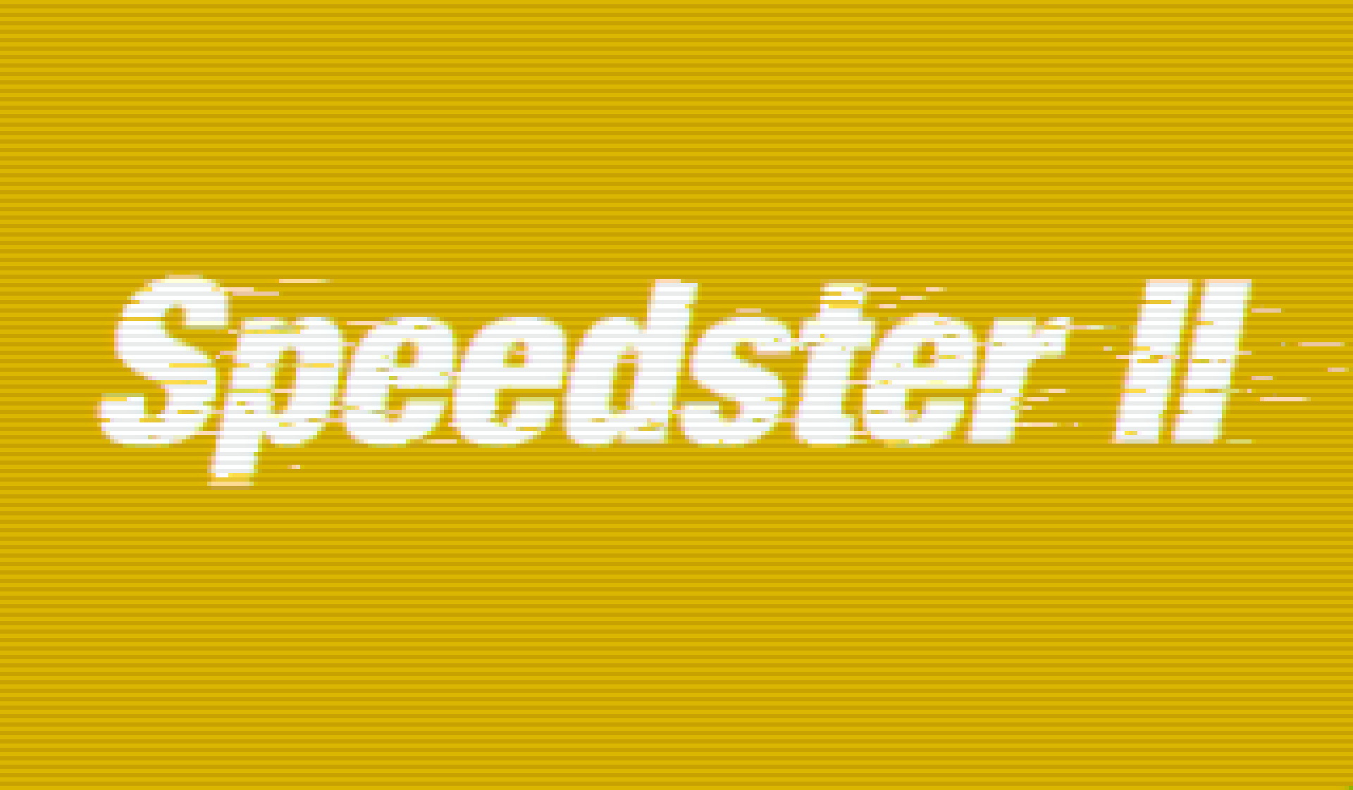 Speedster II (Atari Jaguar, Prototype) – Gaming Alexandria