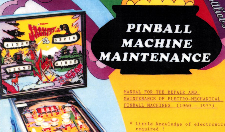 Pinball Machine Maintenance – Manual For The Repair And Maintenance Of ...