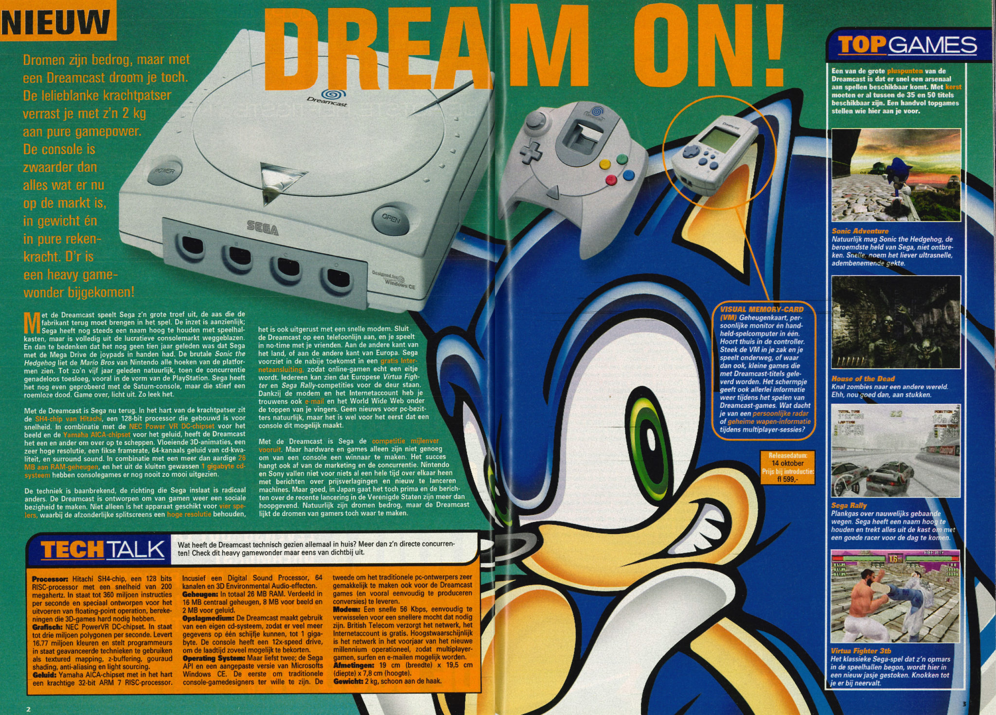 How the Sega Dreamcast almost went unreleased in the Netherlands ...